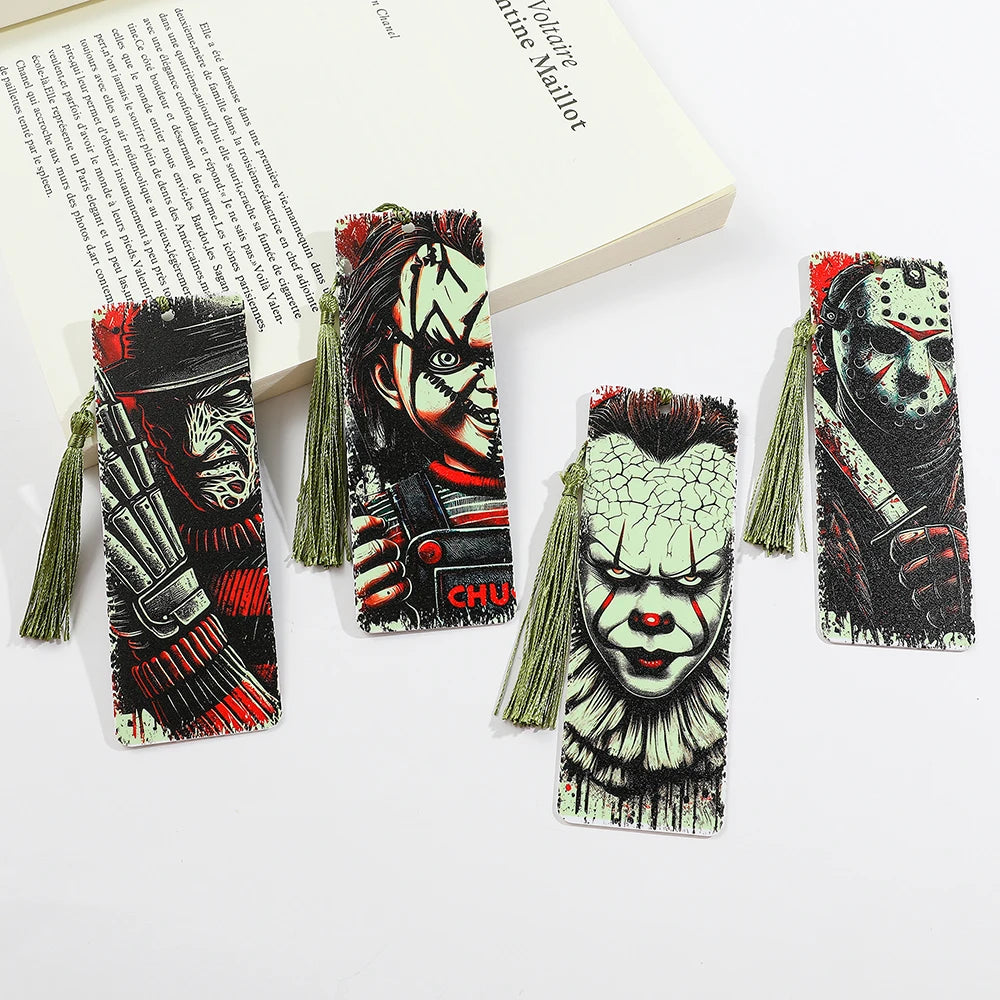 Horror Killer Bookmarks – Beautifully Unique Bootique