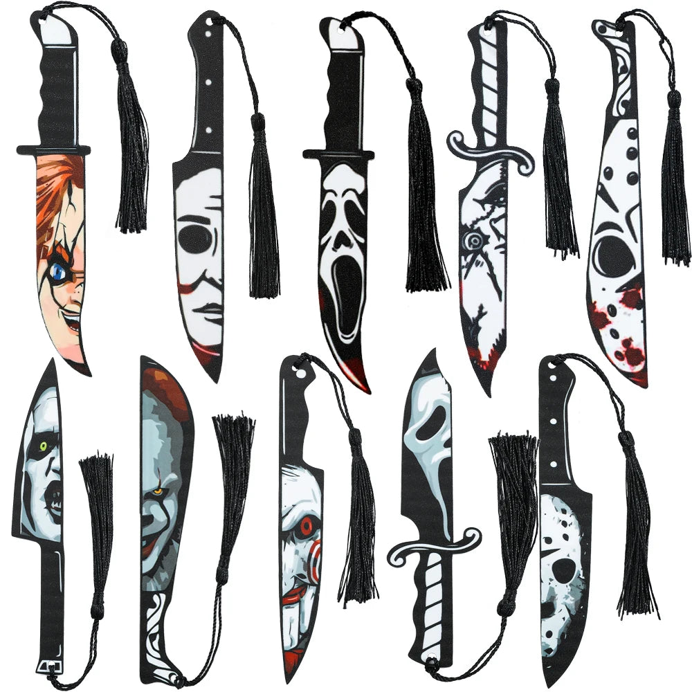 Horror Killer Knife Bookmarks – Beautifully Unique Bootique
